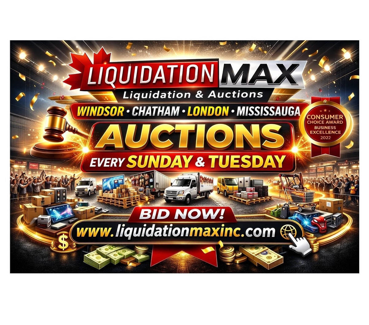 Liquidation Max - Online Liquidation Auctions | Liquidation Max Inc.